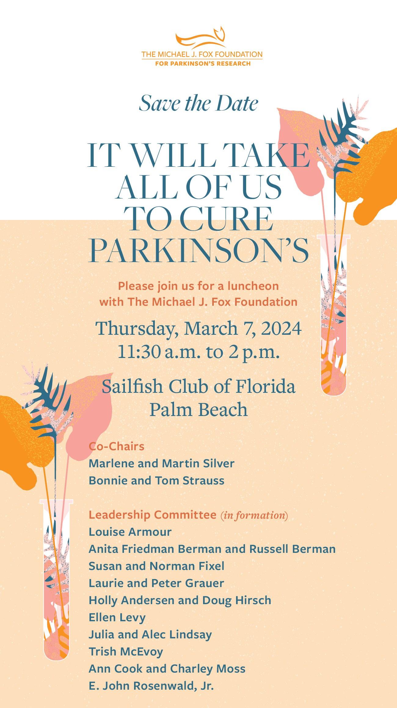 Palm Beach Luncheon 2024 | Parkinson's Disease